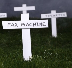 We have said good bye to our fax machine - Meiosis Ltd